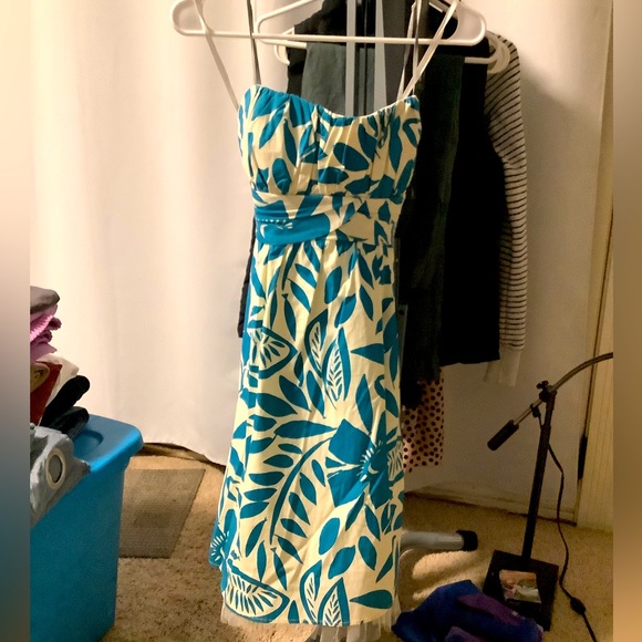 Ruby Rox | Dresses | Ruby Rox Blue And White Floral Dress | Poshmark